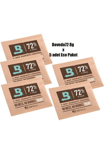 Bek Tobacco Boveda 72 8G Humidor Puro Kutusu Nemlendirici Bek Tobacco Boveda 72 8G Humidor Puro Kutusu Nemlendirici