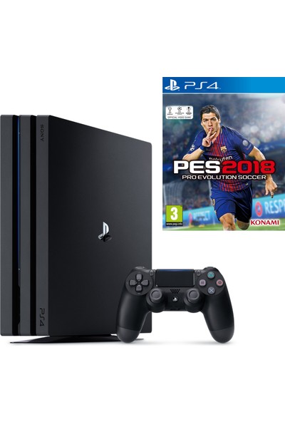 Sony Playstation 4 Pro 1 Tb + Pes 2018 Sony Playstation 4 Pro 1 Tb + Pes 2018