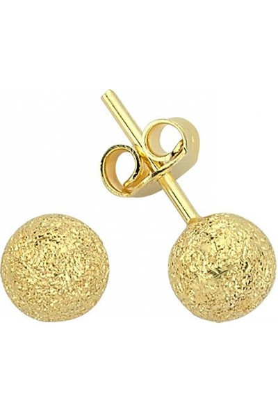 Sembol Gold 14 Ayar Altın İğne Top Küpe Sembol Gold 14 Ayar Altın İğne Top Küpe