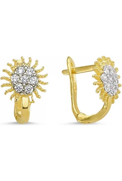 Sembol Gold Altın Çocuk J Küpe Sg42-6997 Sembol Gold Altın Çocuk J Küpe Sg42-6997
