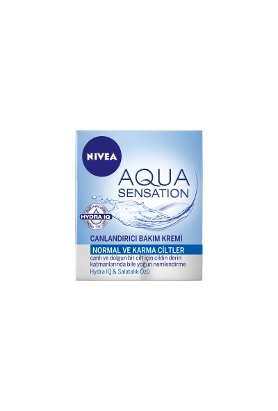 Nivea Aqua Sensation Özel Bakım Kremi 50Ml Nivea Aqua Sensation Özel Bakım Kremi 50Ml
