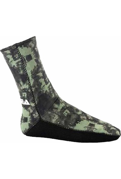 Apnea 5 mm Çorap İçi Dışı Jarse Kamuflaj
