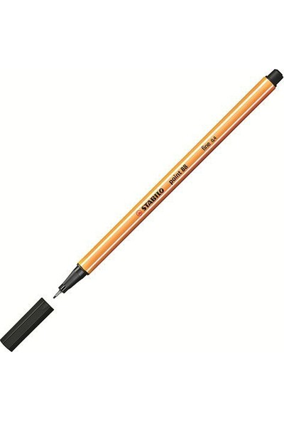 Stabilo Point 88 Siyah Keçe Uçlu Kalem 88/46 Stabilo Point 88 Siyah Keçe Uçlu Kalem 88/46