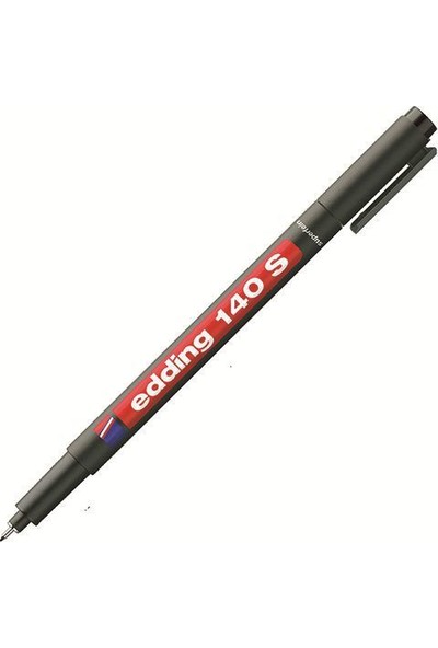Edding Asetat Kalemi E-140S Siyah Ed14001