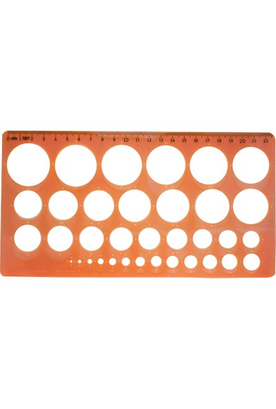 Hatas Turuncu Daire Şablonu 02271