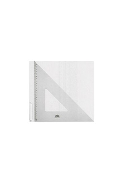 Hatas 42/45° Teknik Resim Gönye Acryl 0680 Hatas 42/45° Teknik Resim Gönye Acryl 0680