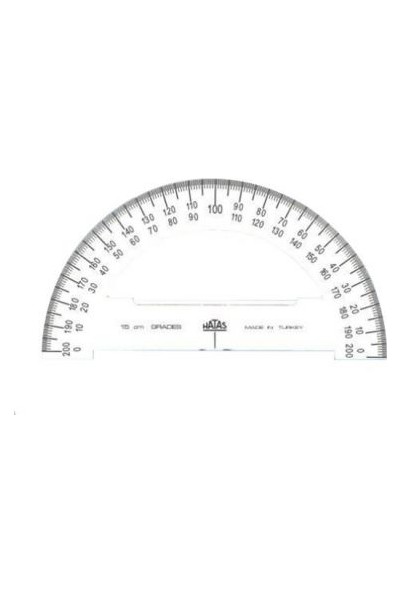 Hatas Yarım Daire 180º Sınıf Minkalesi 01510