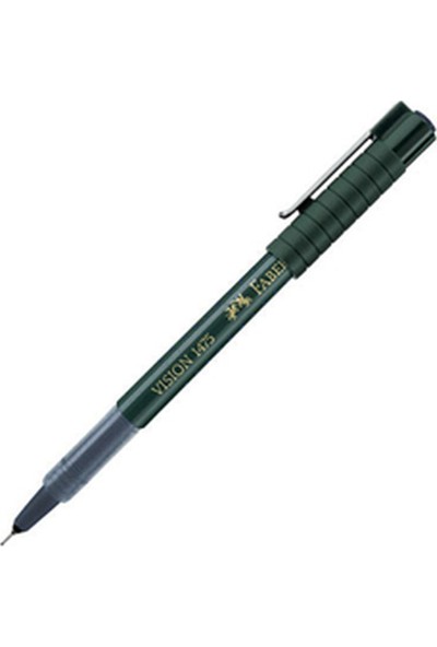 Faber-Castell 1475(5415)Vision Siyah İğne Uçlu Rollerball Kalem Faber-Castell 1475(5415)Vision Siyah İğne Uçlu Rollerball Kalem