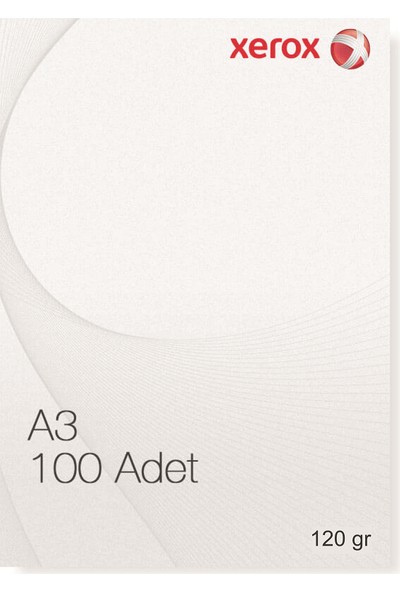 Xerox A3 100'Lü 120 Gram Fotokopi Kağıdı