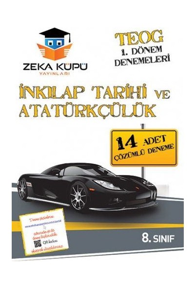 Zeka Küpü Yayınları 8. Sınıf İnkılap Tarihi Teog 1 Denemeleri Zeka Küpü Yayınları 8. Sınıf İnkılap Tarihi Teog 1 Denemeleri