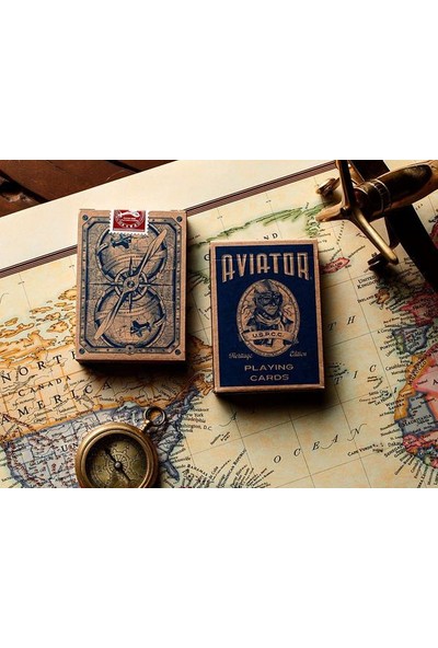 Bicycle Aviator Heritage Ed. Oyun Kartı Destesi (Orjinal Bicycle Koleksiyonluk Oyun Kağıdı) Bicycle Aviator Heritage Ed. Oyun Kartı Destesi (Orjinal Bicycle Koleksiyonluk Oyun Kağıdı)