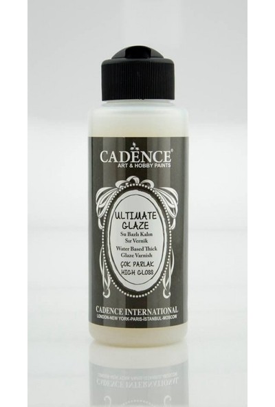 Cadence Ultimate Glaze - Kalın Sır Vernik 120Ml Cadence Ultimate Glaze - Kalın Sır Vernik 120Ml