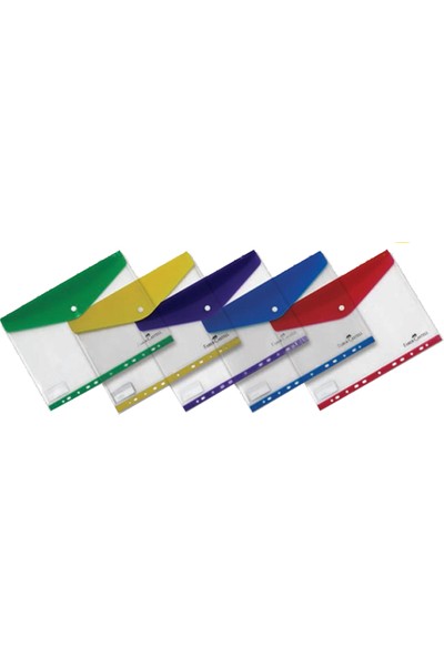 Faber-Castell Çıtçıtlı Dosya Sırtı Delikli 101300
