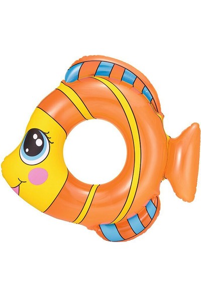 Deniz Simidi Şişme Balık Figür Havuz Turuncu 81 x 76 cm 36111