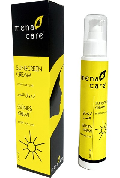MenaCare Güneş Kremi (+50SPF) 100ml MenaCare Güneş Kremi (+50SPF) 100ml