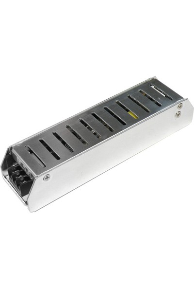 Şerit Led Trafosu 5 Amper Metal Kasa Slim Şerit Led Trafosu 5 Amper Metal Kasa Slim