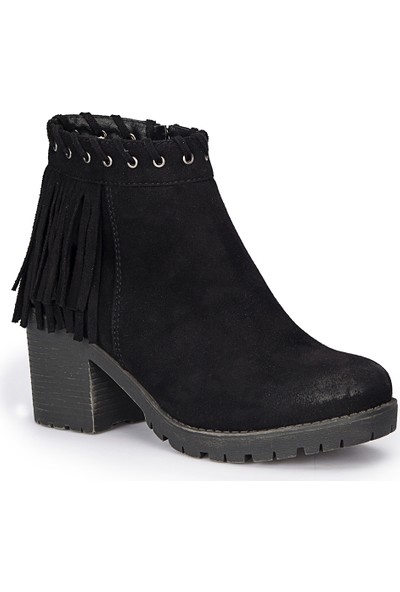Polaris 72.309407.Z Siyah Kadın Bot