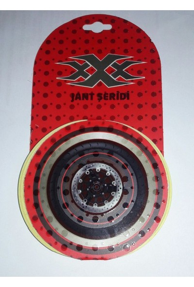 Prc Jant Şeridi Fosforlu Sarı 7,5Mm