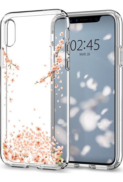 Spigen Apple iPhone XS / iPhone X Kılıf Liquid Shine Blossom - 057CS22121