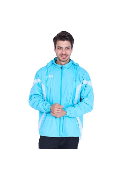 Umbro Soccer Line Erkek Kapşonlu Açık Mavi Yağmurluk Umbro Soccer Line Erkek Kapşonlu Açık Mavi Yağmurluk