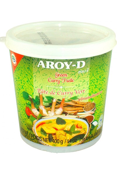 Thai World Yeşil Köri Ezmesi - Green Curry Paste, 400Gr