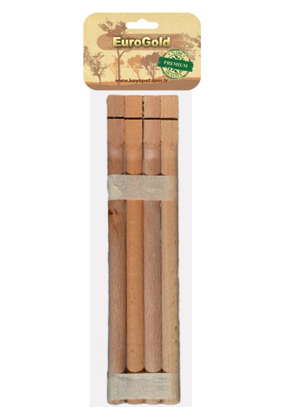 Eurogold Doğal Ahşap Tünek 40 Cm 4'lü Eurogold Doğal Ahşap Tünek 40 Cm 4'lü