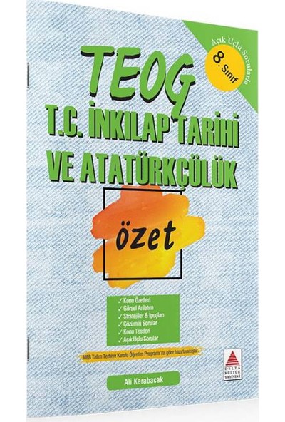 8.Sınıf T.C. İnkılap Tarihi Ve Atatürkçülük Özet
