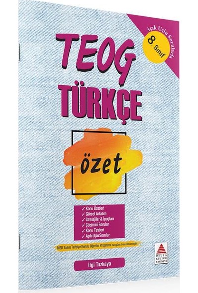 8.Sınıf Türkçe Özet