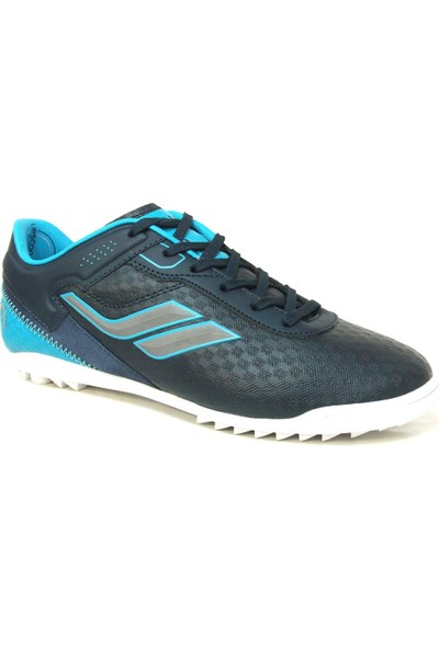 Lescon 007 Lunar Lacivert Turkuaz Çocuk Halı Saha Ayakkabısı