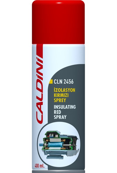 Caldini İzalasyon Kırmızı Sprey 400 ml. CLN 2456