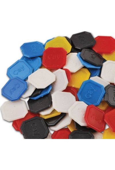 Toptancıamca Çay Markası Mavi 100 Adet Yuvarlak