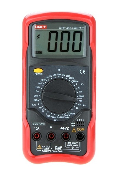 Unı-T Ut 51 Dijital Multimetre