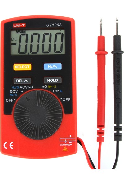 Unı-T Ut 120A Cep Tipi Digital Multımetre Unı-T Ut 120A Cep Tipi Digital Multımetre