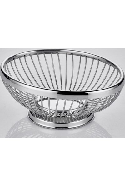 Altınbaşak Paslanmaz Oval Ekmek ve Meyve Sepeti Altınbaşak Paslanmaz Oval Ekmek ve Meyve Sepeti