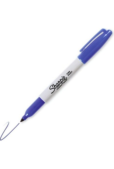 Sharpie Permanent Markör Mavi Sharpie Permanent Markör Mavi