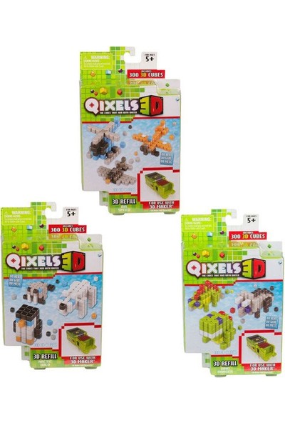 Qixels S4 3D Yedek Paket 300 87098