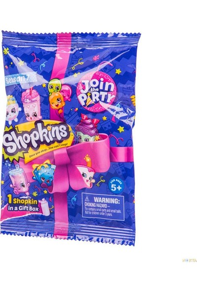 Shopkins Cicibiciler Parti Sürpriz Poşeti 56638 Shopkins Cicibiciler Parti Sürpriz Poşeti 56638