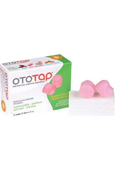 Ototap Silikon Kulak Tıkacı Ototap Silikon Kulak Tıkacı
