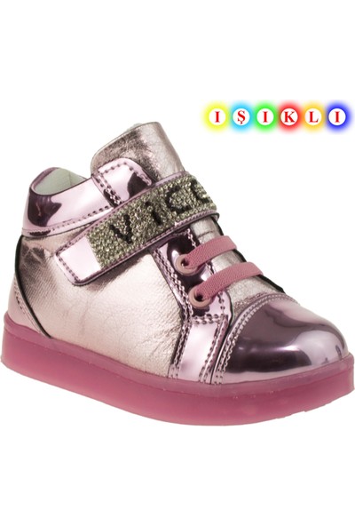 Vicco Kız Çocuk 220.V.150 Işikli Pembe Ayakkabı