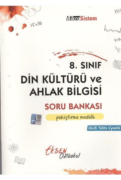 8.Sınıf Soru Kitabı Din Kültürü Ve Ahlak Bilgisi / Yeni Nesil