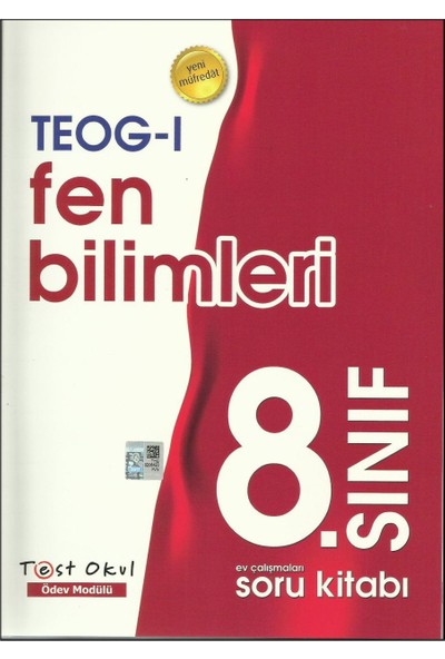 8.Sınıf Teog - I Soru Kitabı / Fen Bilimleri