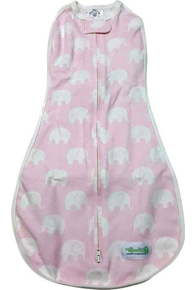 Woombie Kundak Baby Pink Elephant Woombie Kundak Baby Pink Elephant
