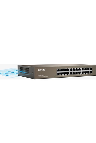 Tenda TEG1024D 24Port 10/100/1000 Rack-M Switch Tenda TEG1024D 24Port 10/100/1000 Rack-M Switch