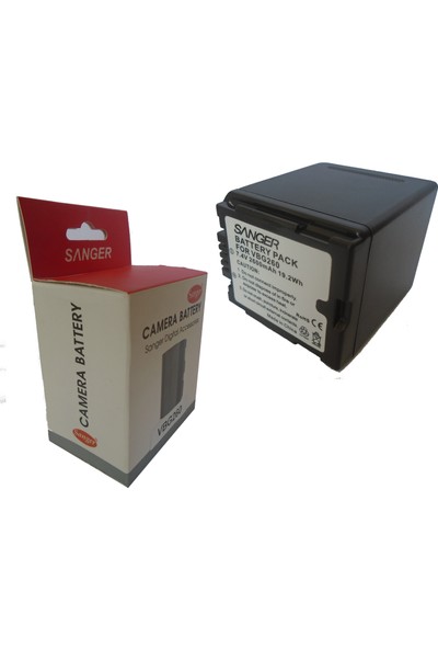 Panasonic MDH1 Bataryası, VBG260 Batarya, Panasonic Mdh1 Kamera bataryası