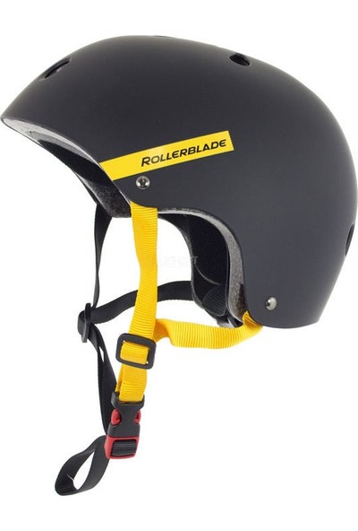 Rollerblade Downtown Black Yellow Paten Kaskı Rollerblade Downtown Black Yellow Paten Kaskı