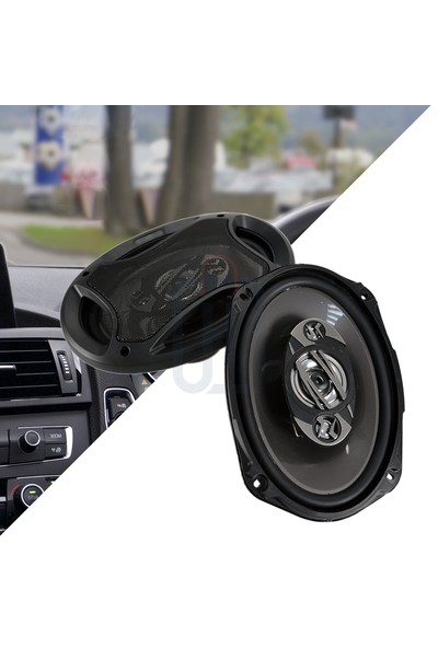 Drivetec Oto Hoparlör 15Cm 23Cm Oval Kolon 950W 4 Yollu 2Li Takım Drivetec Oto Hoparlör 15Cm 23Cm Oval Kolon 950W 4 Yollu 2Li Takım