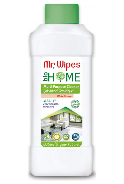 Farmasi Mr. Wipes Konsantre Çok Amaçlı Temizleyici - White Flowers(Çiçek Kokulu)500 Ml