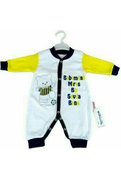 Gülücük Fenerbahçe Bebek Taraftar Tulum Zıbın Gülücük Fenerbahçe Bebek Taraftar Tulum Zıbın