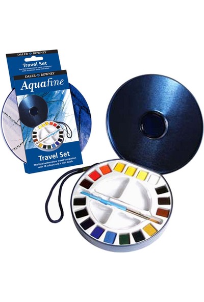 Daler Rowney Aquafine Travel Set 18'Lü