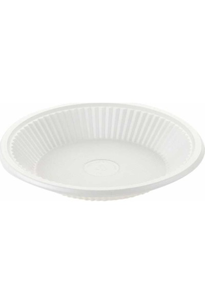 Partioutlet Çukur Plastik Tabak - 100 Lü Partioutlet Çukur Plastik Tabak - 100 Lü